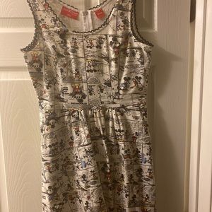 Unique Vintage | Dresses | Mickey Mouse Comic Strip Dress | Poshmark